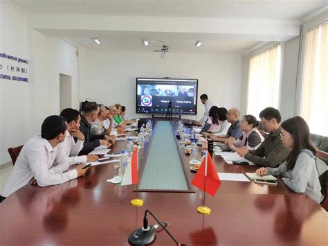 重点研发计划“政府间国际科技创新合作”重点专项 中塔政府合作项目启动会在杜尚别顺利召开 中亚生态与环境研究中心