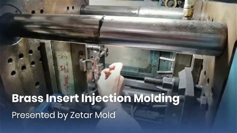 Brass Insert Injection Molding Youtube