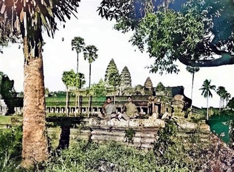 ចែក គ្នា ដឹង នេះ គឺ រូបភាព កម្រ បំផុត របស់ មហា ប្រាសាទ អង្គរ វត្ត គ្រា ចាប់ ផ្ដើម ជួសជុល លើក