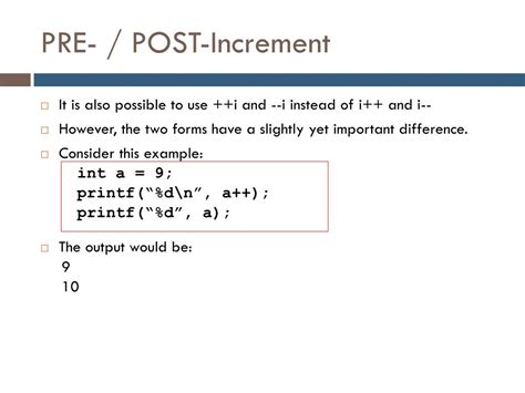 ppt lecture 3 basic c operators powerpoint presentation free