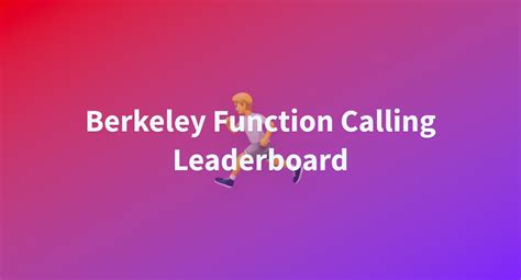 Gorilla Llmberkeley Function Calling Leaderboard At Main
