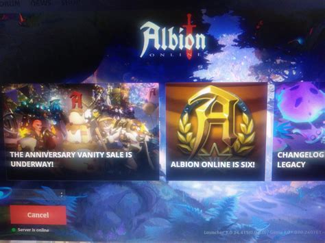 launcher problem r albiononline