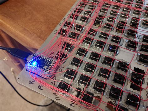 Huge Hand Wired Ortho Is A Beautiful Battleship Keyboard Hackaday