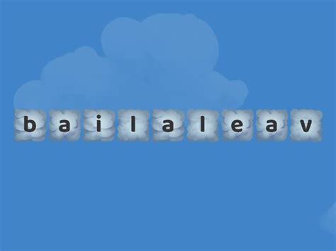 Ible Able Ibly Ably Anagram