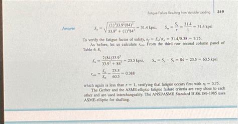 Solved Refer Solved Example 6 10 Page 316 In The Textbook