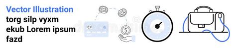 Financial Transaction Time Management And Travel Concept Art For