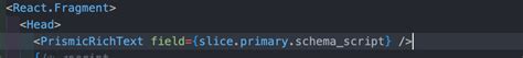 schema markup prismic next js markup with multiples paragraphs e g