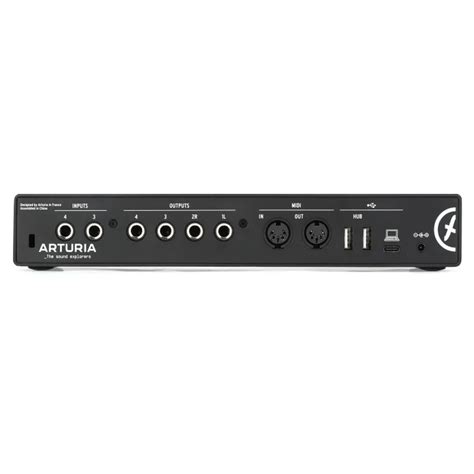 Arturia Minifuse 4 Portable 4x4 Usb Audio Midi Interface Black