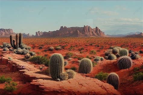 미국 서부 사막 풍경 사진 배경 및 무료 다운로드를위한 그림 Pngtree