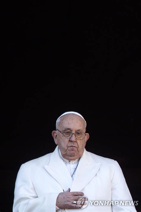 프란치스코 교황 자서전 내달 번역 출간내 장례는 간소하게 연합뉴스
