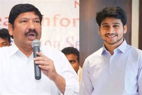 Former Minister Jogi Rameshs Son Arrested In Agirgold Scam