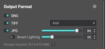Processing Tools And Settings PureRAW Guidelines