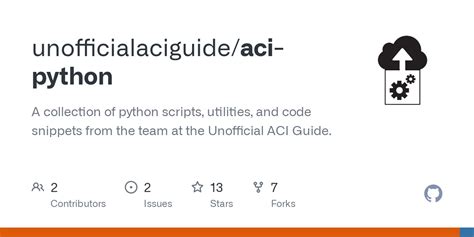 Github Unofficialaciguideaci Python A Collection Of Python Scripts