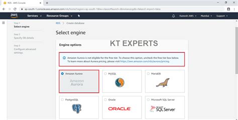Creating A Mysql Db Instance In Amazon Rds Relational Database Service