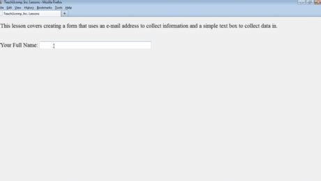 Text Boxes In HTML5 Forms Archives TeachUcomp Inc
