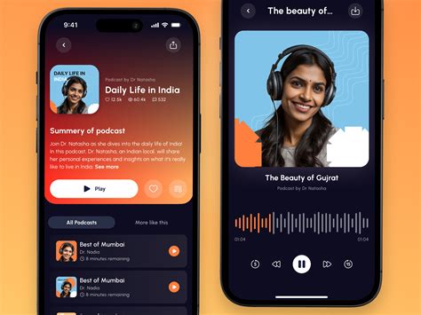 🎧 Explore Listen Repeat Podcast App Ui Design 🔥 By Focotik Ui Ux For Focotik Uiux Agency On