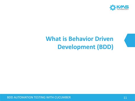 Behavior Driven Development And Automation Testing Using Cucumber Framework Webinar PDF