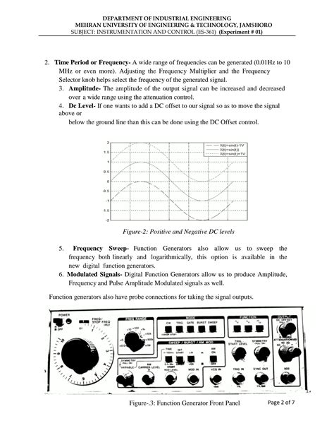 SOLUTION Lab 1 Oscilloscope And Function Generator In Studypool