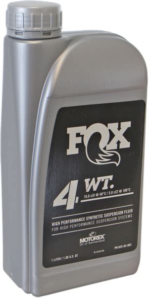 FOX Float X2 Fluid 4wt 1 liter - Revolution Bicycles