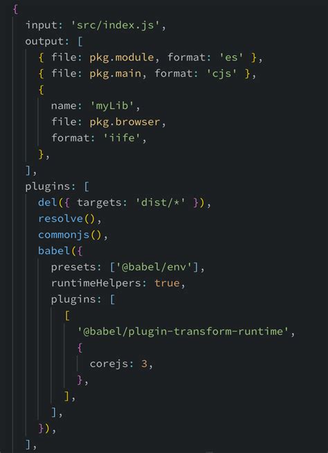 Babel Helpers Are Bundled Into The Output File · Issue 322 · Rolluprollup Plugin Babel · Github