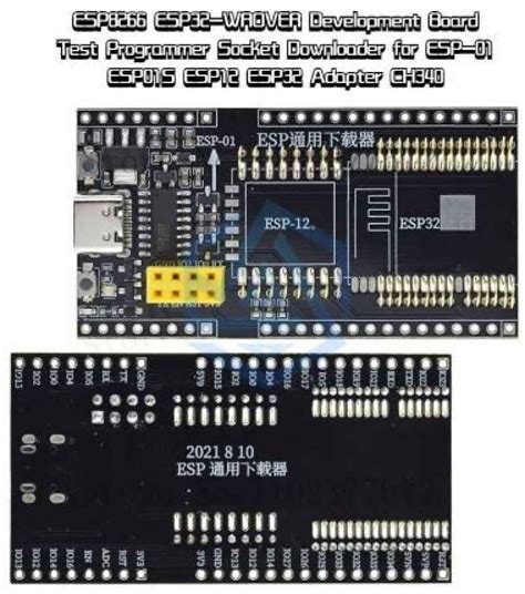 Jual Programmer Downloader Flasher Chip Esp32 Esp01 Esp8266 Esp 32 Adapter Di Seller Sweet Shop