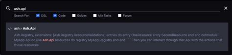 Module Listing For Ash Api Shows DSL Docs For Ash Api Dsl Instead Issue Ash Project