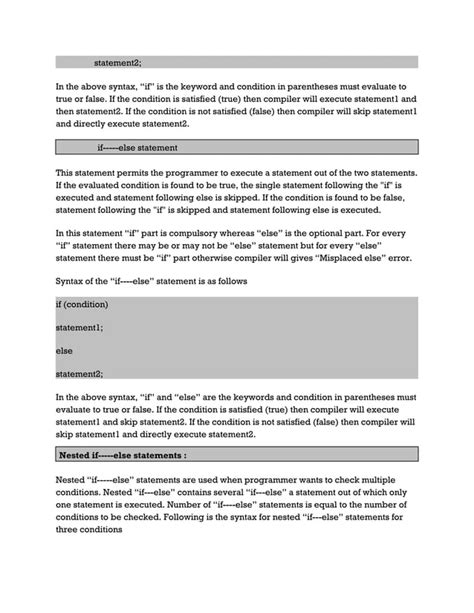 Pps 33conditional Branching And Loops Writing And Evaluation Of Conditionals And Consequent
