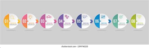 Vector Infographic Timeline Design Template Stock Vector Royalty Free Shutterstock