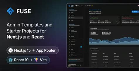 fuse next js and react admin template 14 0 4