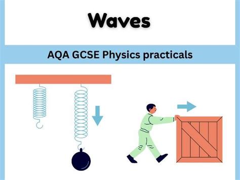 Waves Physics Practical Aqa Gcse Teaching Resources