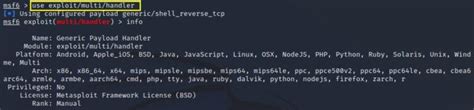 Msfvenom Netcat Y Handler Metasploit Malware Sa