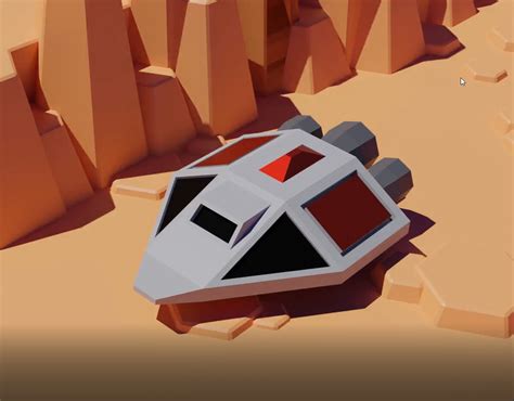 Artstation Spacecraft Loop Artworks