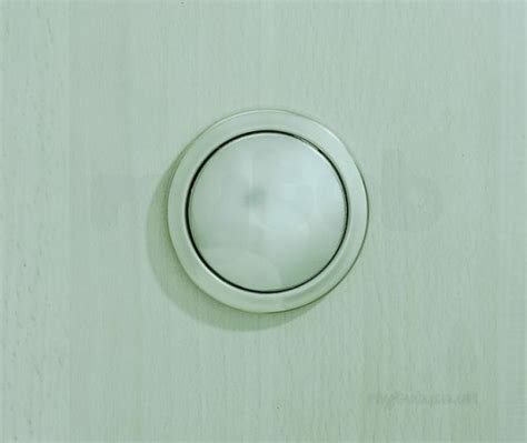 Vantage Round Button Single Flush Cp Thomas Dudley