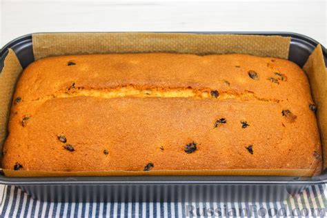 Рецепт Кекс Столичный с изюмом на