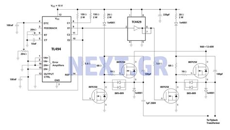 Driver Circuit For Flyback Transformer