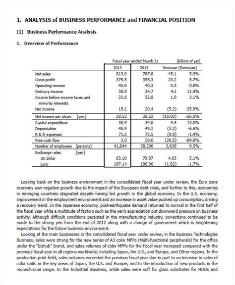 22 Business Analysis Examples To Download