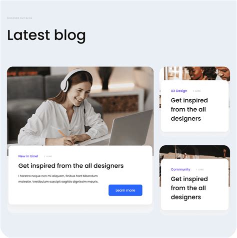 Blog Components