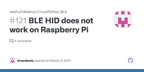 Ble Hid Does Not Work On Raspberry Pi Issue Adafruit Adafruit Circuitpython Ble Github