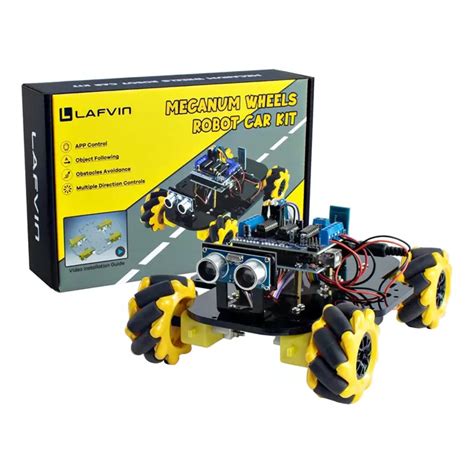 Kit De Coche Robot Mecanum 4wd Para Arduino Uno R3 Mercadolibre 📦