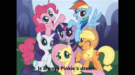 Pinkie Pies Smile Song Lyrics Youtube