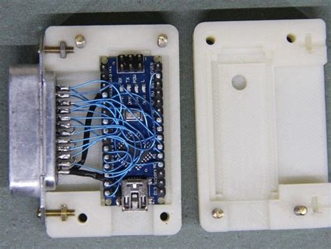 Arduino Gpib Usb Connector Shell By N2gx Arduino Shells Usb