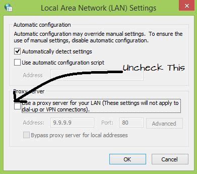 Hide You IP Address By Changing The Proxy Settings