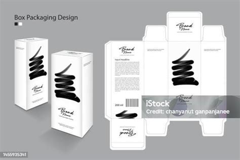 상자 디자인 포장 디자인 화장품 향수 보충제 미용 머리카락 피부 로션 의약품에 대 한 템플릿입니다 라벨 디자인 포장 디자인 창의적인 아이디어 상자 3d 추상 검정 페인트