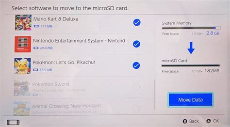 How To Transfer Game Data Between Internal Storage And Microsd Card On
