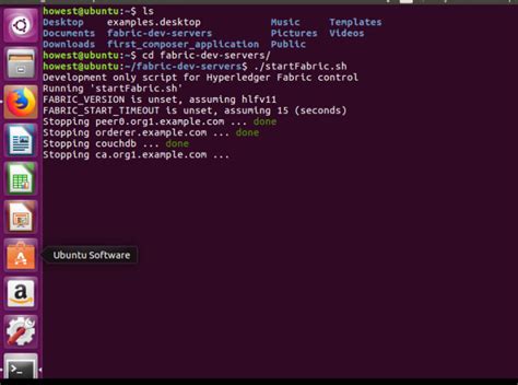 provide a fully functional hyperledger fabric installation by