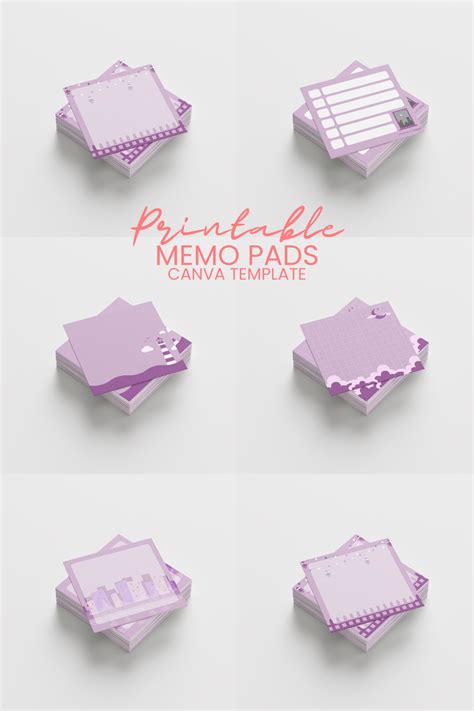 Keep Track Of Your To Dos Reminders And Ideas With These Customizable Memo Pad Templates Made