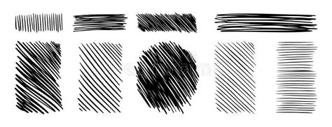 Hatching Texture Lines Stock Illustrations 8729 Hatching Texture