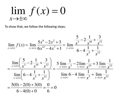 PPT Algebra Of Limits PowerPoint Presentation Free Download ID 2521195