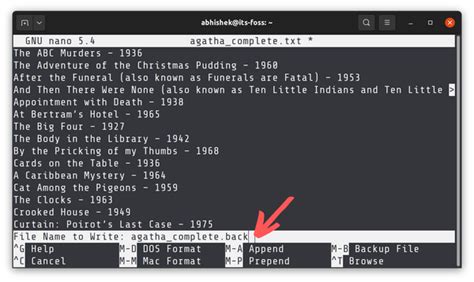 Editing Files In Linux Command Line