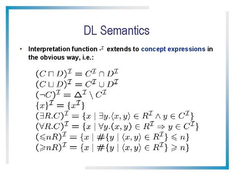 An Introduction To Description Logics What Are Description